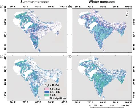 Correlation Coefficients R From The Pearson S Correlation Of Download Scientific Diagram