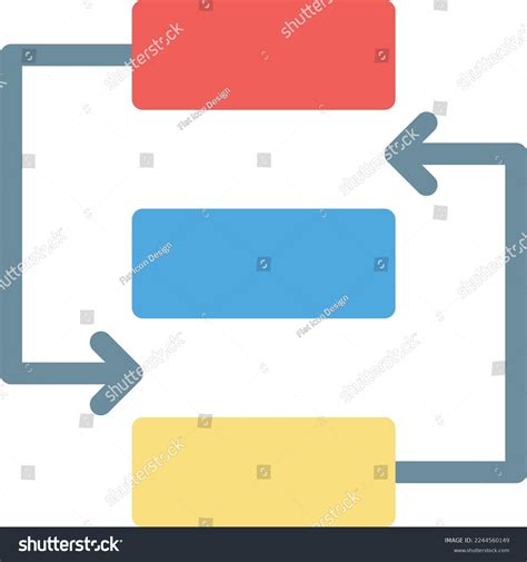 Flowchart Vector Illustration On Transparent Background Stock Vector Royalty Free