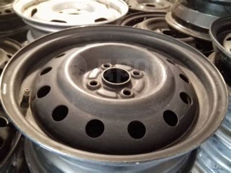 Диски R 15 Honda, 15", 6 шт, 4x100, штампованный, 56,1 мм. 1 шт, б/у, в ...