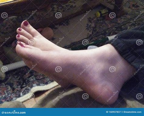 Pretty Gorgeous Feet Fun Exciting Royalty Free Stock Photography Cartoondealer Com