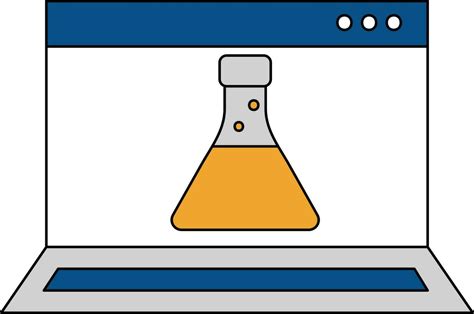 Erlenmeyer Flask In Laptop Screen Yellow And Blue Icon 24191245 Vector Art At Vecteezy Erlenmeyer Flask In Laptop Screen Yellow And Blue Icon 24191245 Vector Art At Vecteezy
