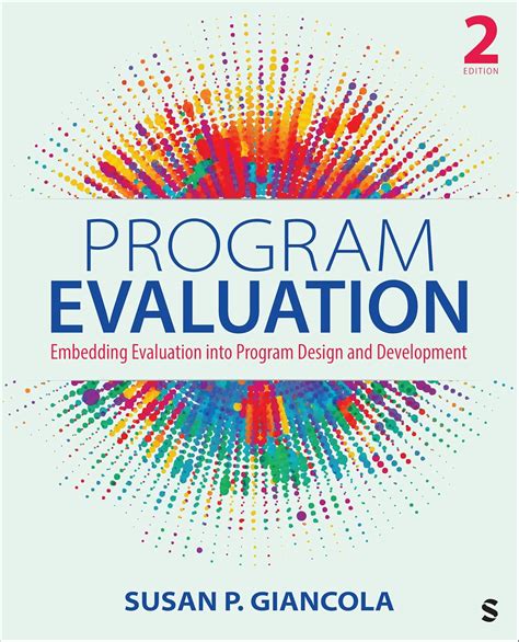 Program Evaluation Embedding Evaluation Into Program Design And Development Giancola Susan P