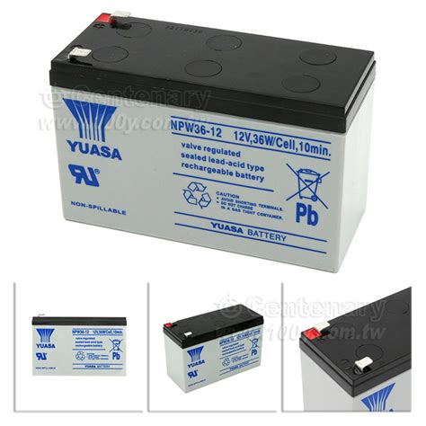 NPW36-12 YUASA 閥調式鉛酸蓄電池 12V