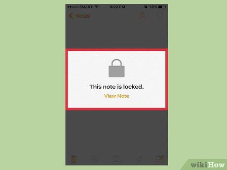 How To Password Protect Your Notes In IOS With Pictures