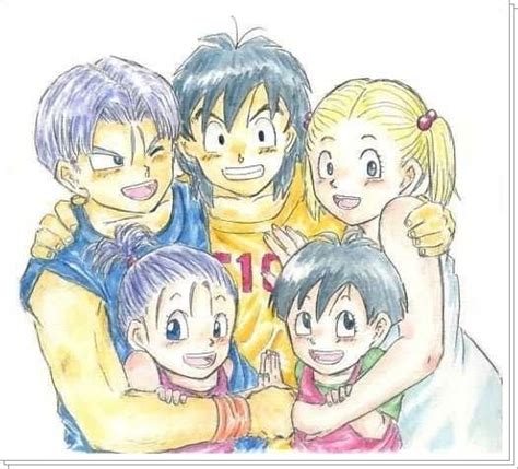 22 Ideas De Trunks Pan Goten Bra Marrón Personajes De Dragon