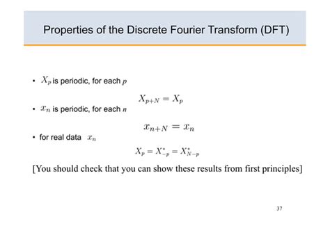 Brief Review Of Fourier Analysis Ppt