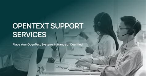 Opentext Support Services