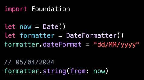 Bad Practice Not Using The Modern Formatting Api — Swift With Vincent
