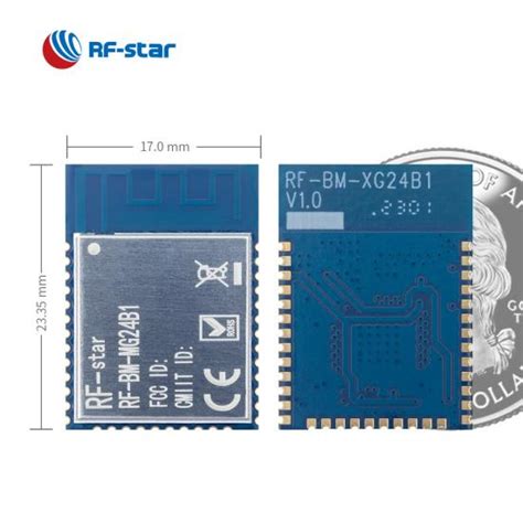 Rf Bm Mg24b1 Ble5 3 Matter Zigbee Thread Efr32mg24 Module Rf Star
