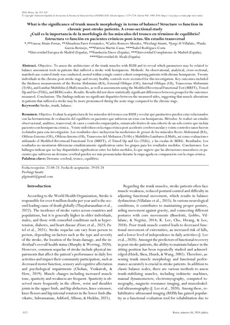 Pdf What Is The Significance Of Trunk Muscle Morphology In Terms Of