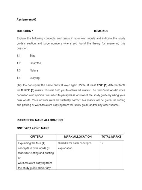 assignment 02 2023 pdf cognitive psychology behavioural sciences