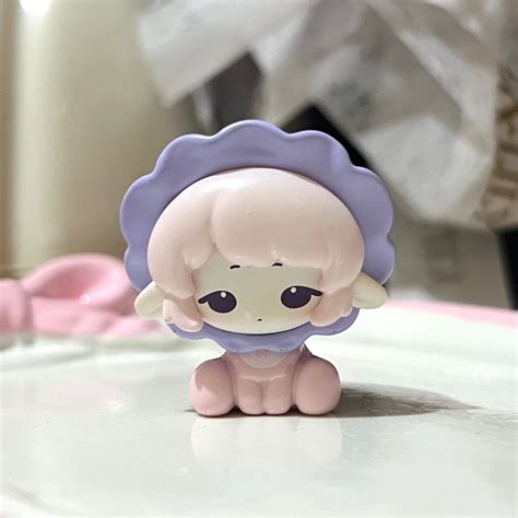 Blind Box Kacangbeans Minty Luna Qubii Fluffy Candy Spbomi Toys