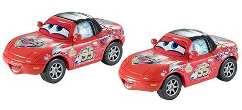 Disney Cars Diecast Superfan Mia And Tia Gemdans