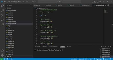 ayesha khan on linkedin title typescript comparison operator program