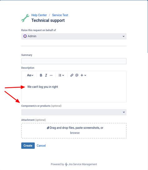 Jira Sm Behaviour To Check Description Field