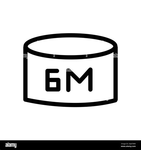 Pao 6m Icon Set In Thin Line Outline Style And Linear Vector Sign Stock Vector Image And Art Alamy