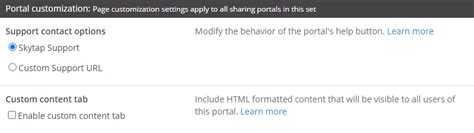 Overview Of Sharing Portal Options Skytap Help And Documentation
