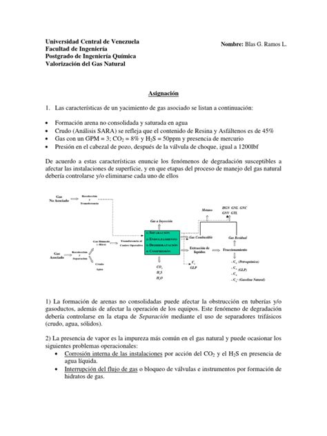 Pdf Fenómenos De Degradación En Proceso De Manejo Del Gas Natural