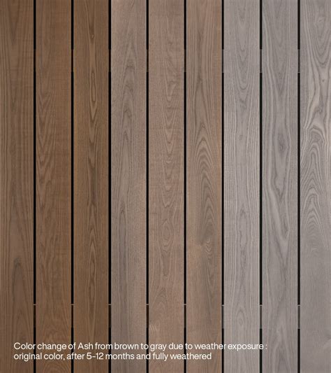 Thermally Modified Ash Decking A Hardwood That Ages With Grace Lunawood