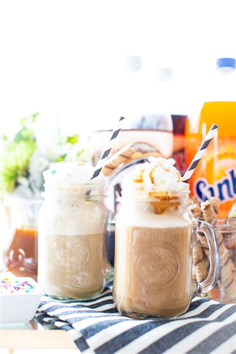 Make Your Own Root Beer Float Bar Glitter Inc