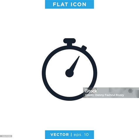 스톱워치 아이콘 벡터 스톡 일러스트 디자인 템플릿입니다 0명에 대한 스톡 벡터 아트 및 기타 이미지 0명 경쟁 깨끗한