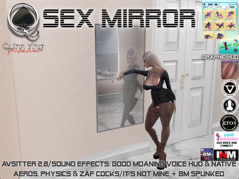 Second Life Adult Furniture And Equipment QYN Sex Mirror 6 2 PBR Sex Mirror 310 Couple Poses