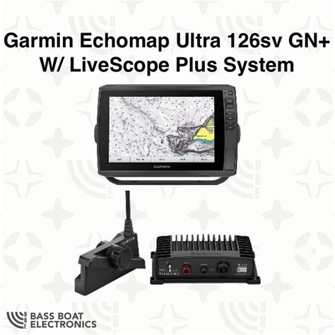 Garmin Echomap Ultra Sv Gn W Livescope Plus Bundle