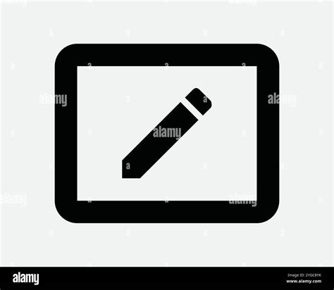 Edit Pen Box Frame Editing Tool Pencil Draw Color Office School