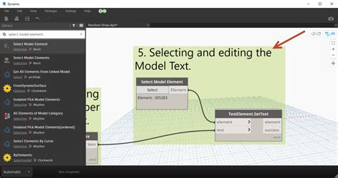 How To Create A Business Card Draw Using Dynamo Revit And An Excel
