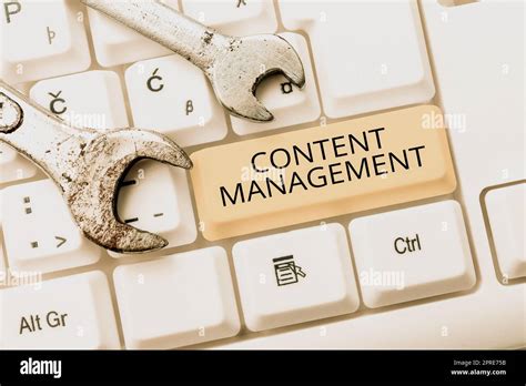 Conceptual Caption Content Managementprocess That Collects Manage And Publish Information