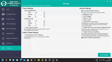 AMD APU Tuning Utility Para Windows Download