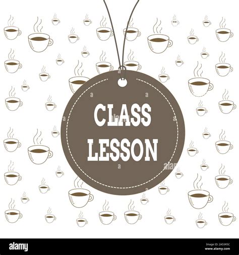 Writing Note Showing Class Lesson Business Concept For Subject Session