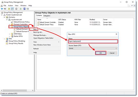 Kb6864 Deploy The Eset Management Agent Using A Group Policy Object Windows