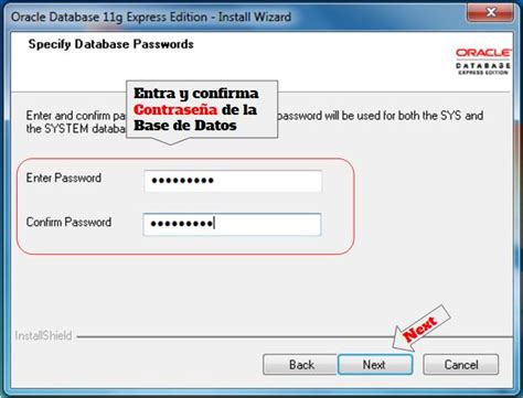 Instalación Oracle Xe En Windows Oracle Xe 11g