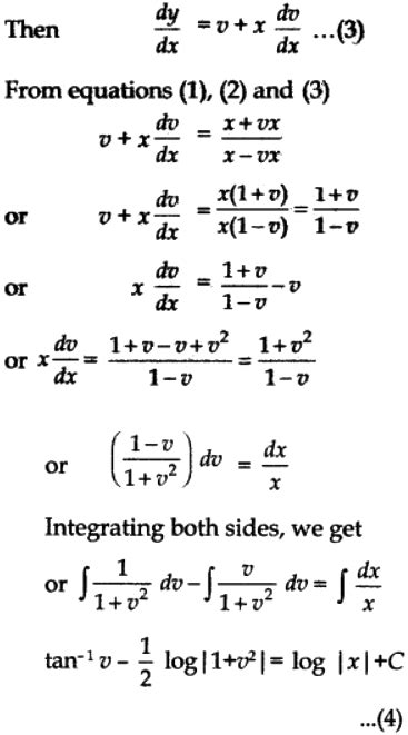 Show That The Given Differential Equation Is Homogeneous And Solve It