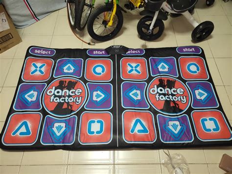 Wireless Double Dancing Mat 2 Controllers Game Box Hobbies And Toys Toys And Games On Carousell