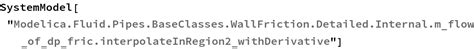 Modelica Fluidpipesbaseclasseswallfrictiondetailedinternalmflow