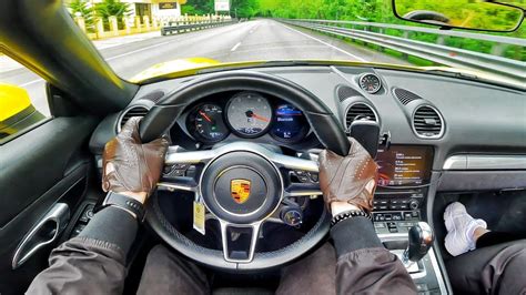 2020 Porsche 718 Boxster S Pov Test Drive Youtube