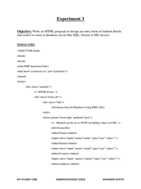 Wt Lab File Pdf Databases Microsoft Access