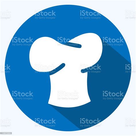 아이콘 토크 베이커리 기호에 적합합니다 긴 그림자 스타일 편집 가능한 간단한 디자인 디자인 템플릿 벡터 간단한 그림 0명에 대한 스톡 벡터 아트 및 기타 이미지 Istock