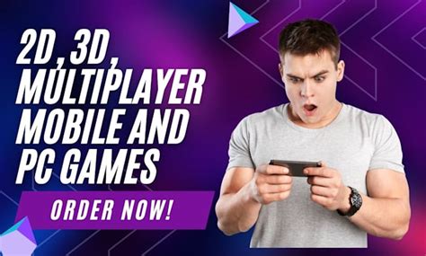 Create Develop 2d 3d Multiplayer Android Mobile Ios And Pc Games In Unity By Sikandar786