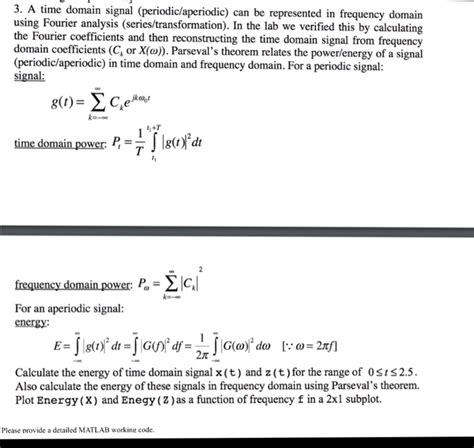 3 A Time Domain Signal Periodicaperiodic Can Be
