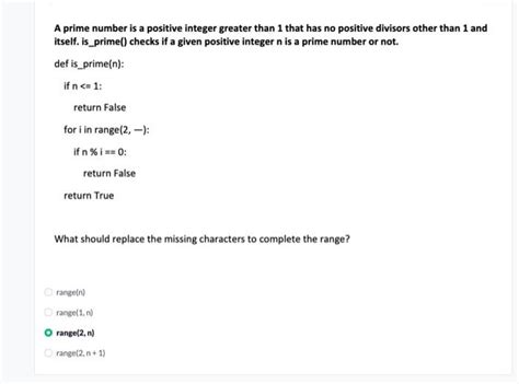 solved a prime number is a positive integer greater than 1