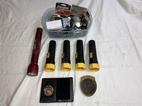 Flashlights Batteries Live And Online Auctions On