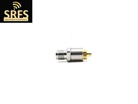 RF Adapter 2 92 Female To SSMP Female 40GHz Contact Material BERYLLIUM COPPER GOLD PLATED At