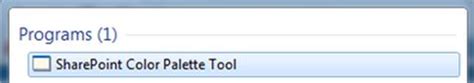 Create And Deploy Color Palette In Sharepoint