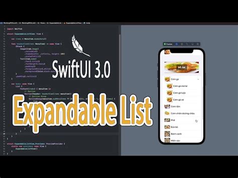 swiftui list view expandable list and inset grouped style how do