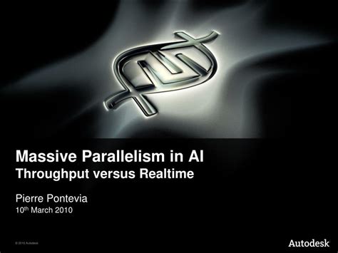 Ppt Massive Parallelism In Ai Throughput Versus Realtime Powerpoint