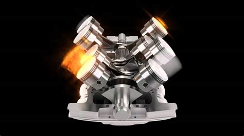 V Engine Ignition Timing Simulation YouTube