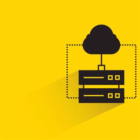 Router Cloud Vps Yellow Background Stock Vector By ©loopang 489284522 Router Cloud Vps Yellow Background Stock Vector By ©loopang 489284522